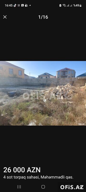 Ofis alqi satqi Torpaq Satilir - OFiS.AZ